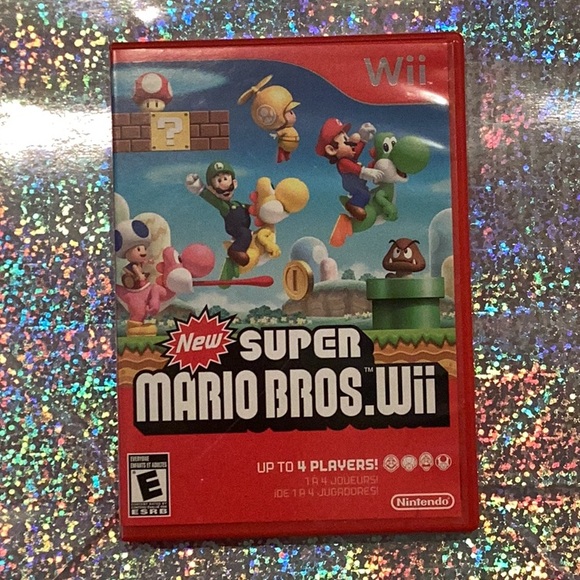Nintendo | Other | New Super Mario Bros Wii Game Nintendo Complete In ...